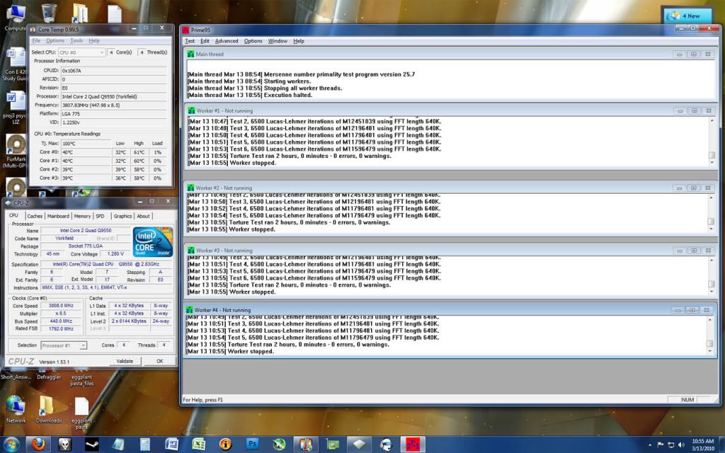 I finally OC'd for the first time...check out my results please *Pic* | Overclock.net