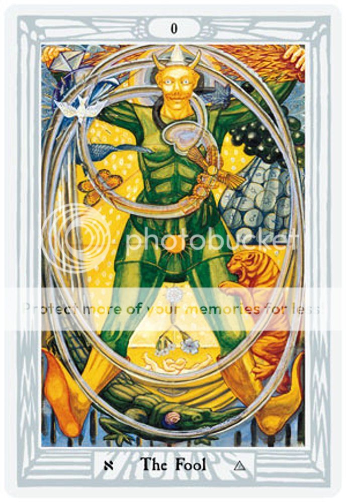 ALEISTER CROWLEY THOTH TAROT - STANDARD DECK CARDS ESOTERIC FORTUNE ...