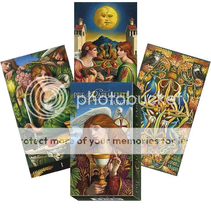 PRE-RAPHAELITE TAROT CARDS DECK GIULIANO COSTA SURREALISTIC LO SCARABEO ...