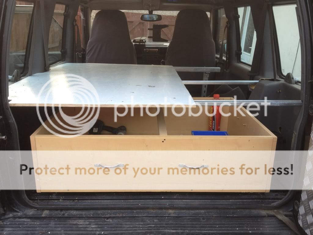 Disco bed...... And storage build :) | LandyZone - Land Rover Forum