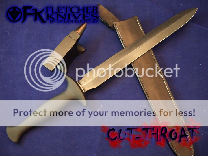 The Cut-Throat... special one-off dagger from Fletcher Knives ...