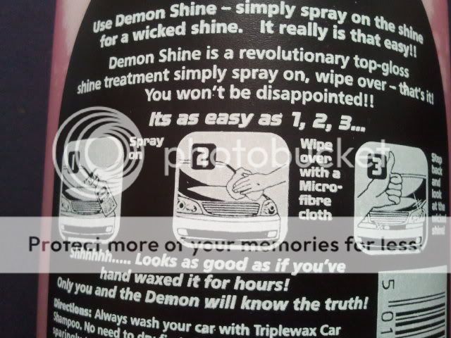 Car Plan Demon Shine - Removes wax? | Detailing World Forum