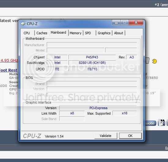 CPU-Z does not display my bios information... | Overclock.net